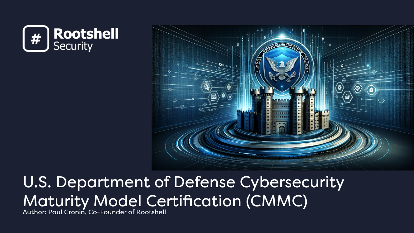 U.S. Department of Defense Cybersecurity Maturity Model