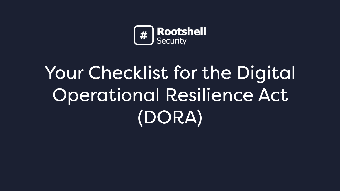 Quick Guide to DORA Compliance | Rootshell Security