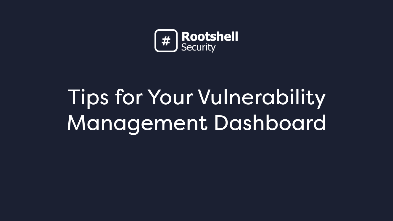Vulnerability Management Dashboard | Rootshell Security