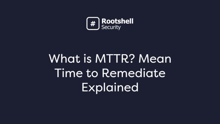 What is MTTR? Mean Time to Remediate Explained